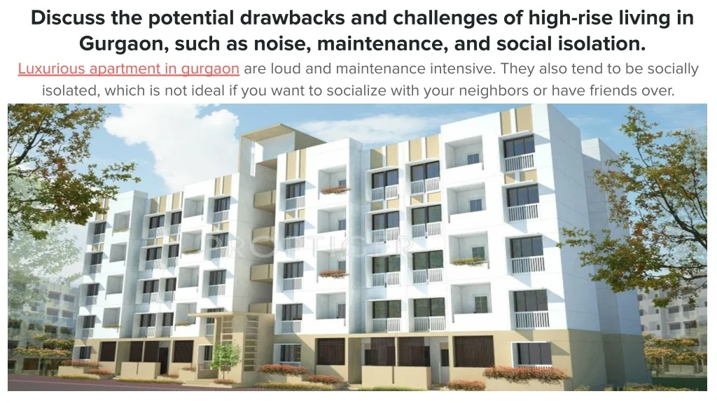 PPT - Gurgaon High Rise Apartments Live Above the City PowerPoint ...