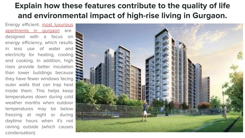 PPT - Gurgaon High Rise Apartments Live Above the City PowerPoint ...