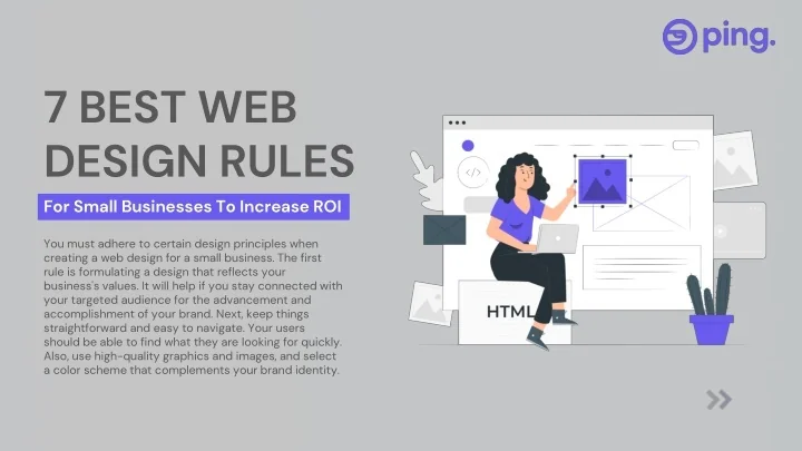 PPT - 7 Best web design rules for small businesses to Increase ROI ...