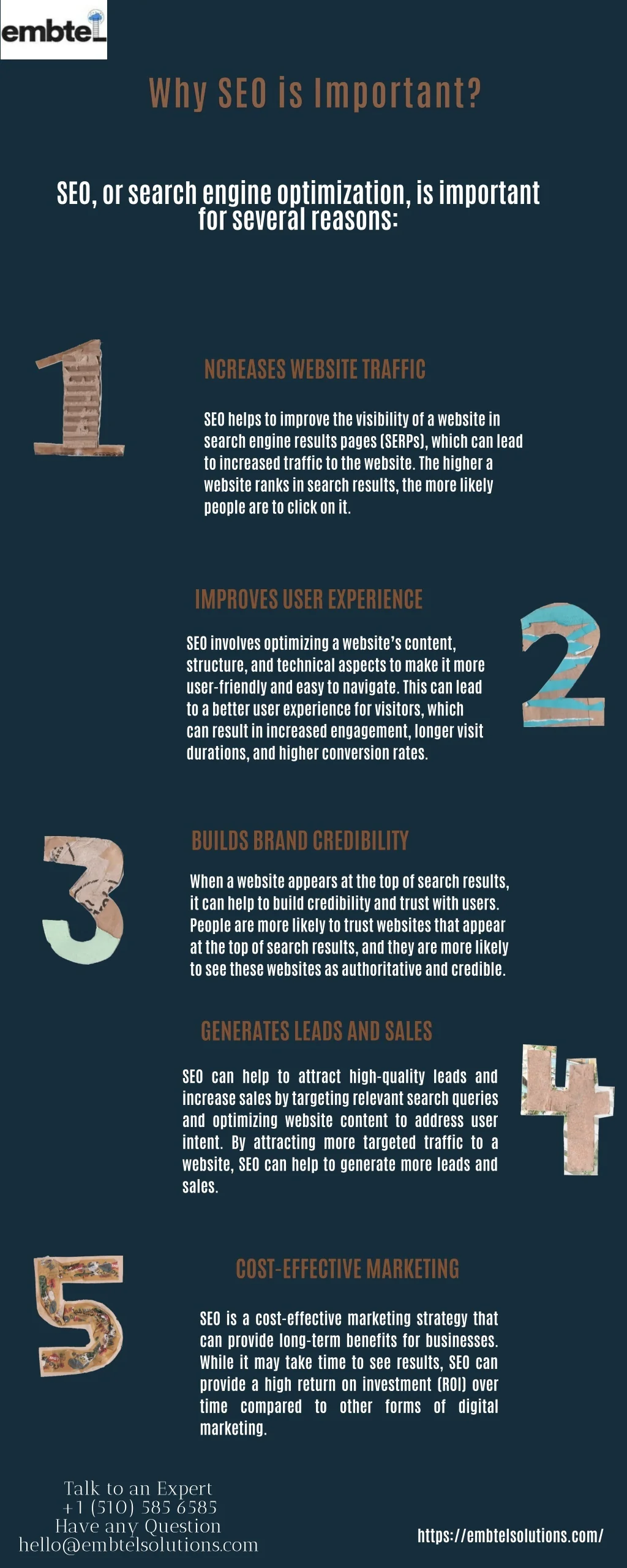 PPT - SEO Services in California Why is SEO Important - Embtel ...