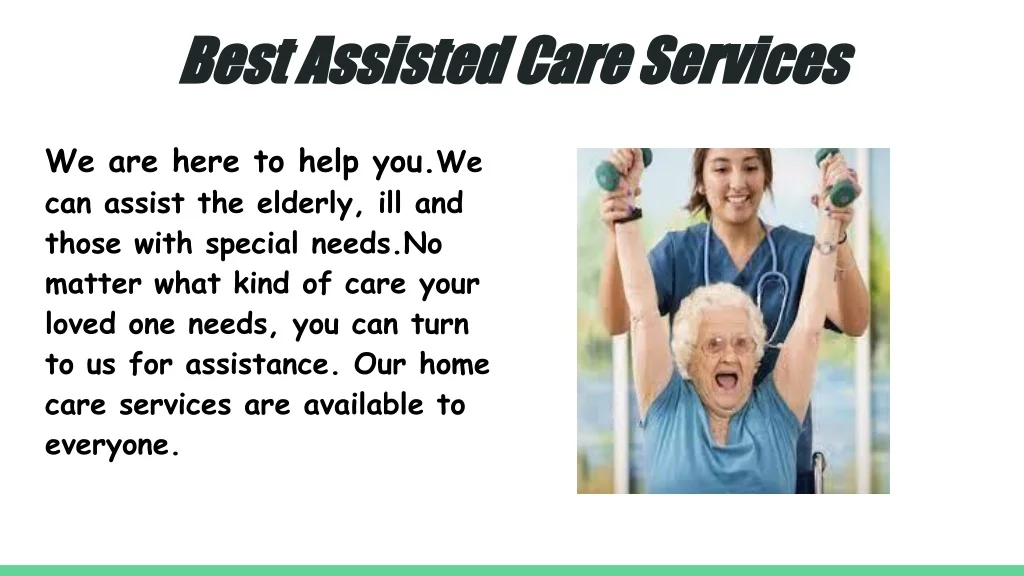 PPT - In-Home Care Services PowerPoint Presentation, free download - ID ...