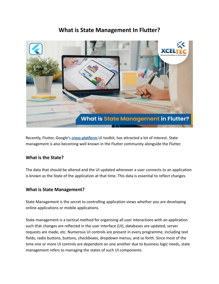 PPT - What is State Management In Flutter_ PowerPoint Presentation ...