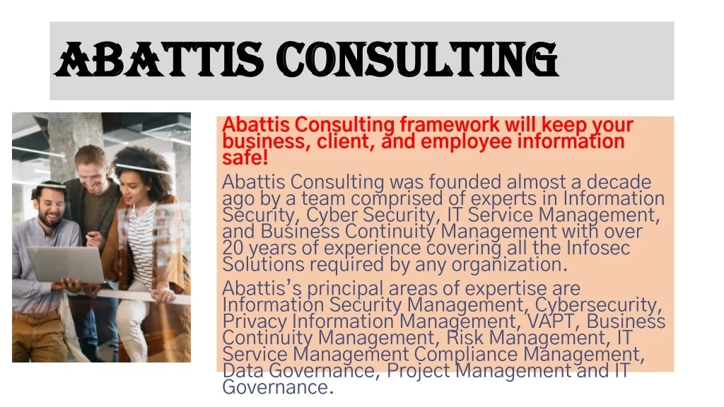 PPT - Abattis consulting company PowerPoint Presentation, free download ...