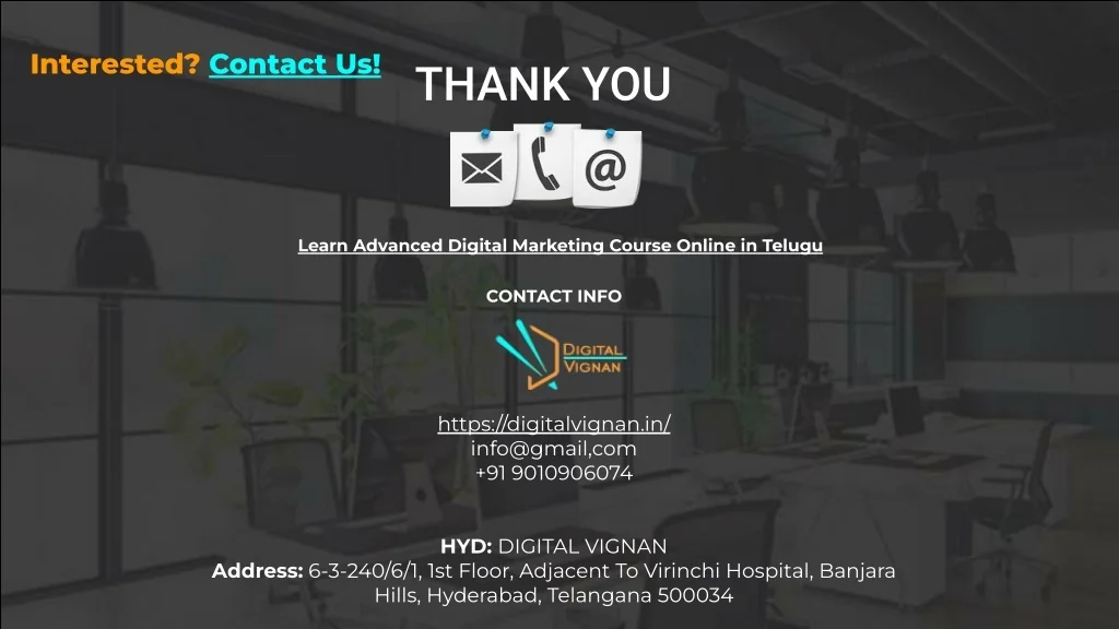 PPT - Learn Advanced Digital Marketing Course Online in Telugu ...