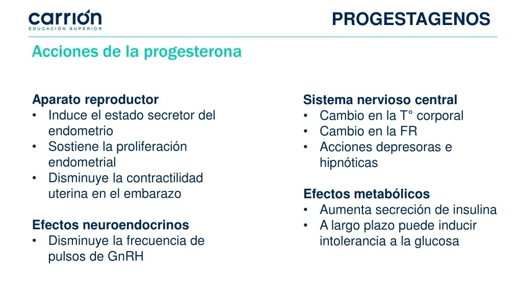 PPT - FARMACOLOGIA_DEL_SISTEMA_ENDOCRINO-_ESTROGENOS_Y_PROGESTAGENOS (1 ...