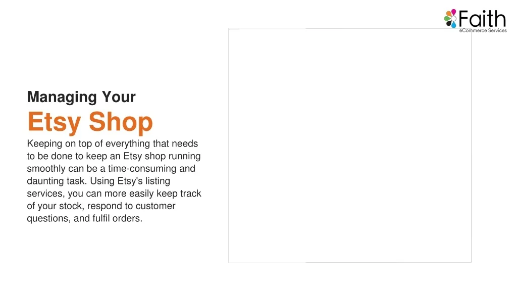 PPT - 5 Ways Of Etsy Listing Services That Increase Your Shop’s ROI ...