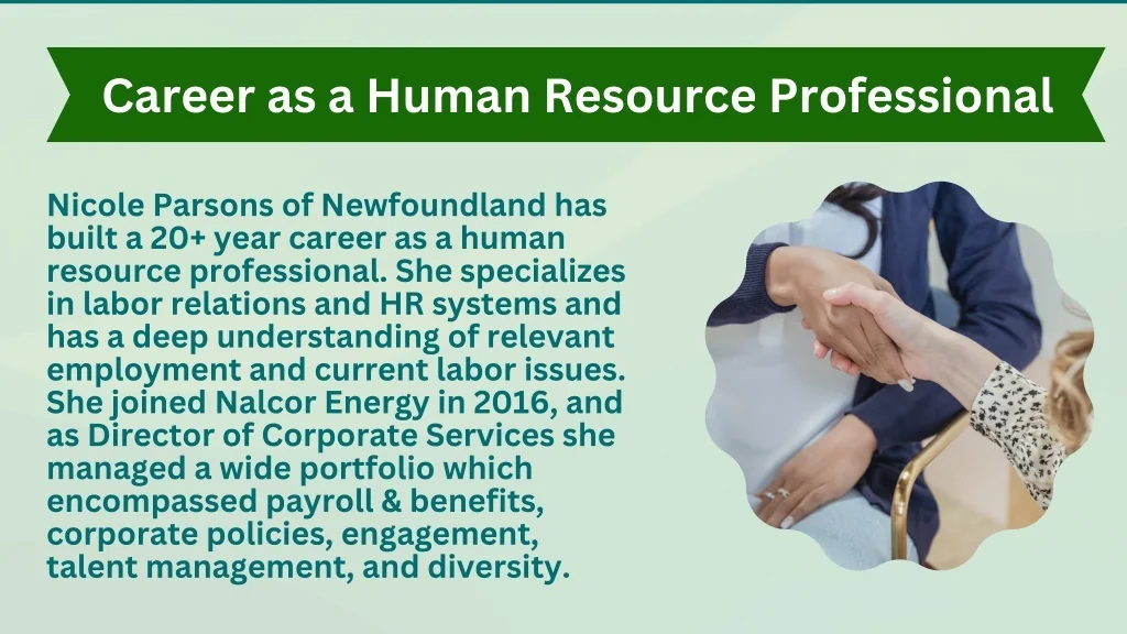 PPT - Nicole Parsons Newfoundland - An HR Practitioner PowerPoint ...