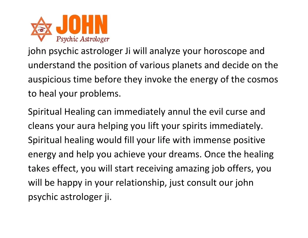 PPT - Best Famous Spiritual healer in Melbourne PowerPoint Presentation ...