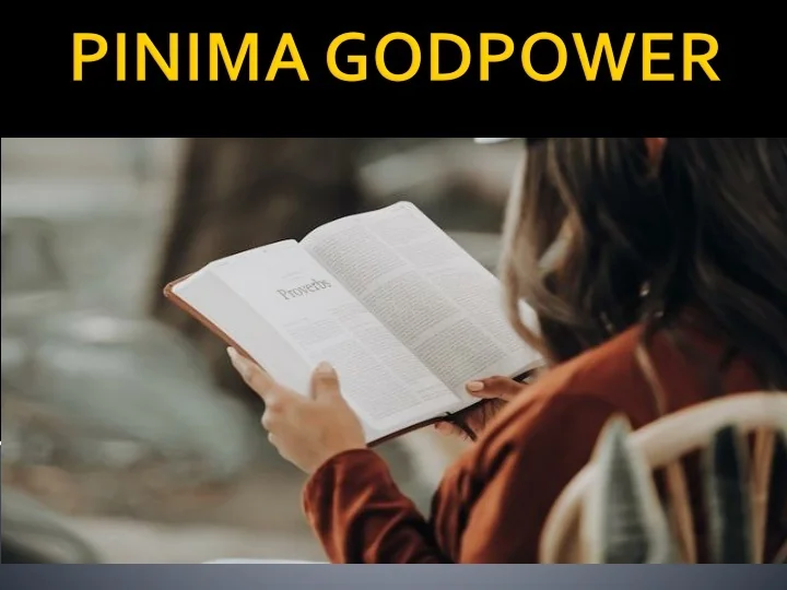 PPT - Pinima Godpower's Guide to personal growth and the power of Self ...