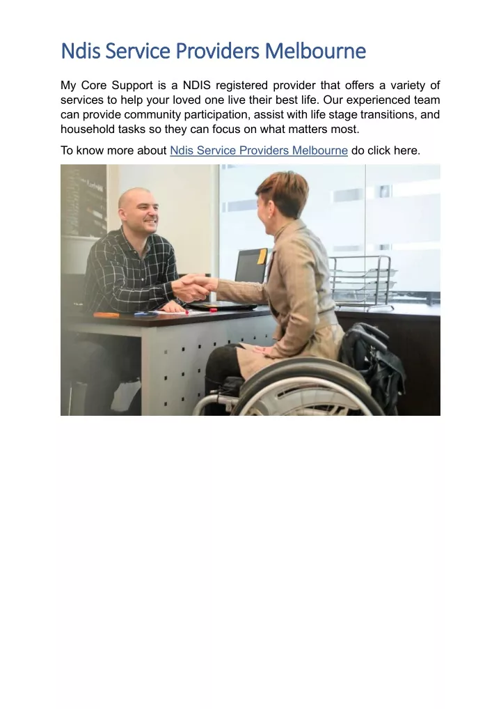 PPT - Ndis Service Providers Melbourne PowerPoint Presentation, free ... PPT - Ndis Service Providers Melbourne PowerPoint Presentation, free ...