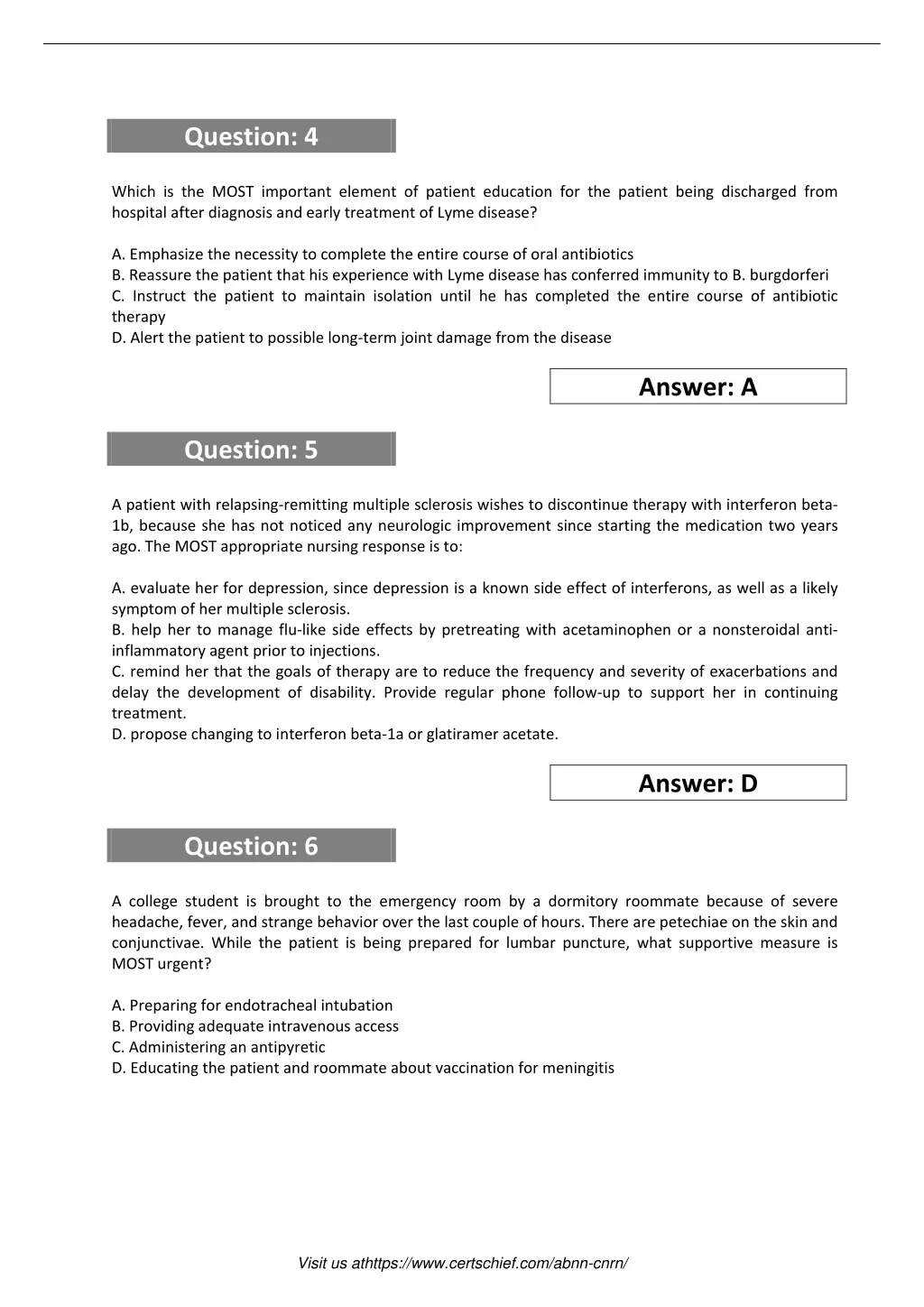 PPT - Crush the ABNN-CNRN Certified Neuroscience Registered Nurse 2023 ...