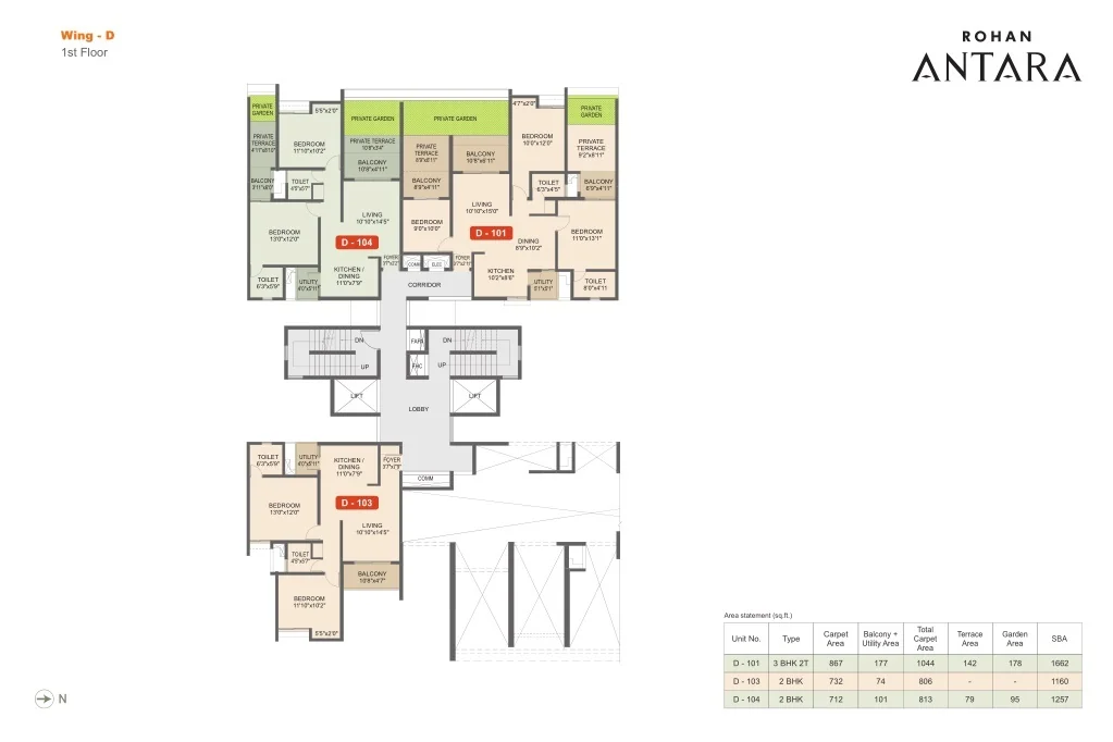 PPT - Rohan Antara Bangalore Floor Plan Brochure PowerPoint ...