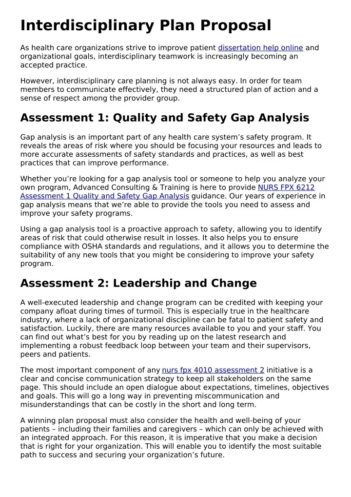 PPT - interdisciplinary plan proposal nb.1683223253 PowerPoint Presentation - ID:12146319