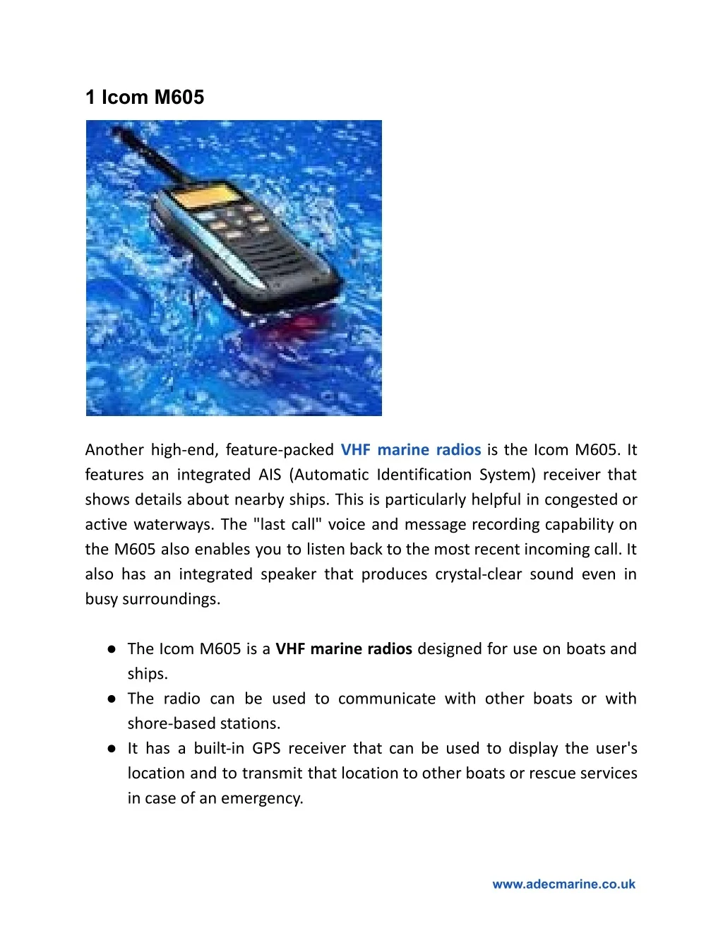 PPT - These Essential VHF Marine Radios Will Help You Stay Safe on the ...