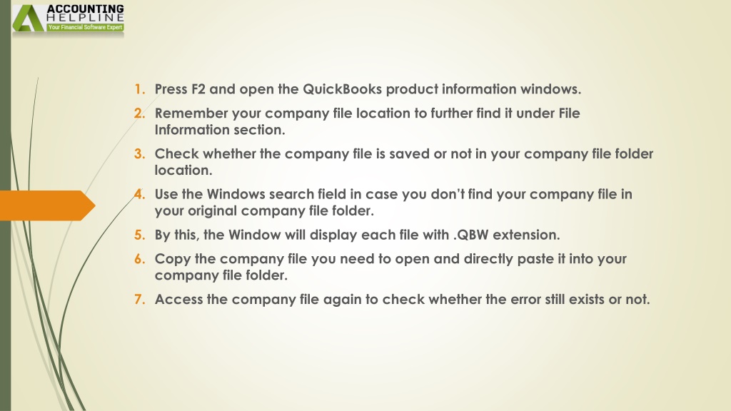 PPT - An easy guide to troubleshoot QuickBooks Error 6144 82 PowerPoint ... PPT - An easy guide to troubleshoot QuickBooks Error 6144 82 PowerPoint ...