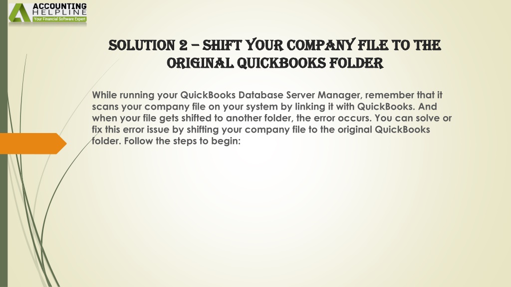 PPT - An easy guide to troubleshoot QuickBooks Error 6144 82 PowerPoint ... PPT - An easy guide to troubleshoot QuickBooks Error 6144 82 PowerPoint ...