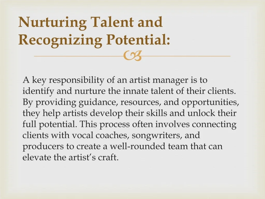 PPT - Lisette Paulson – How Artist Managers Spark Innovations for Their ...