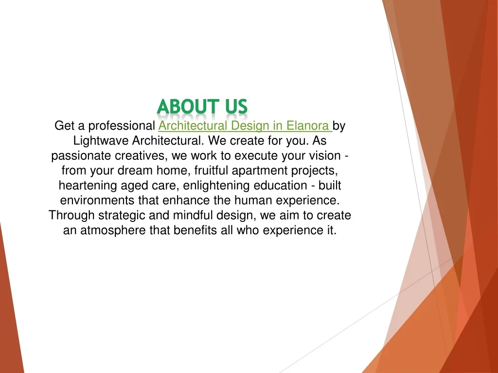 PPT - Get a professional Architectural Design in Elanora PowerPoint ...