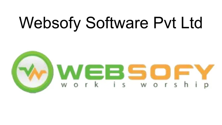 PPT - Best Digital Marketing Company in Lucknow - Websoft Software Pvt . Ltd PowerPoint ...