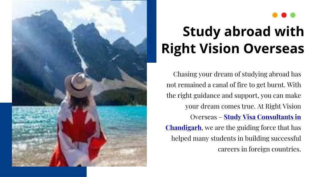 PPT - Certified Study Visa Consultants in Chandigarh | Best Visa ...