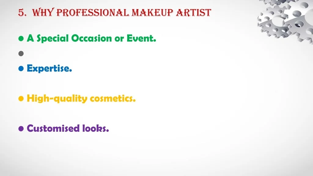 PPT - Makeup Artist PowerPoint Presentation, free download - ID:12163280