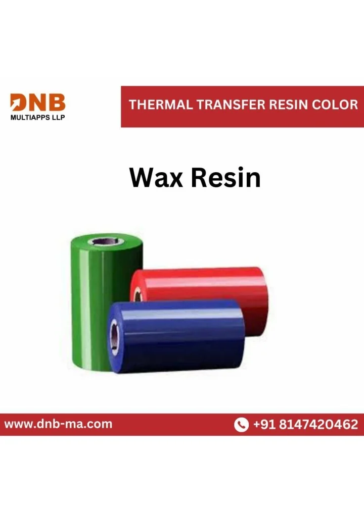 PPT - Dlance Wax resin ribbon |DNB multiapps LLP PowerPoint ...
