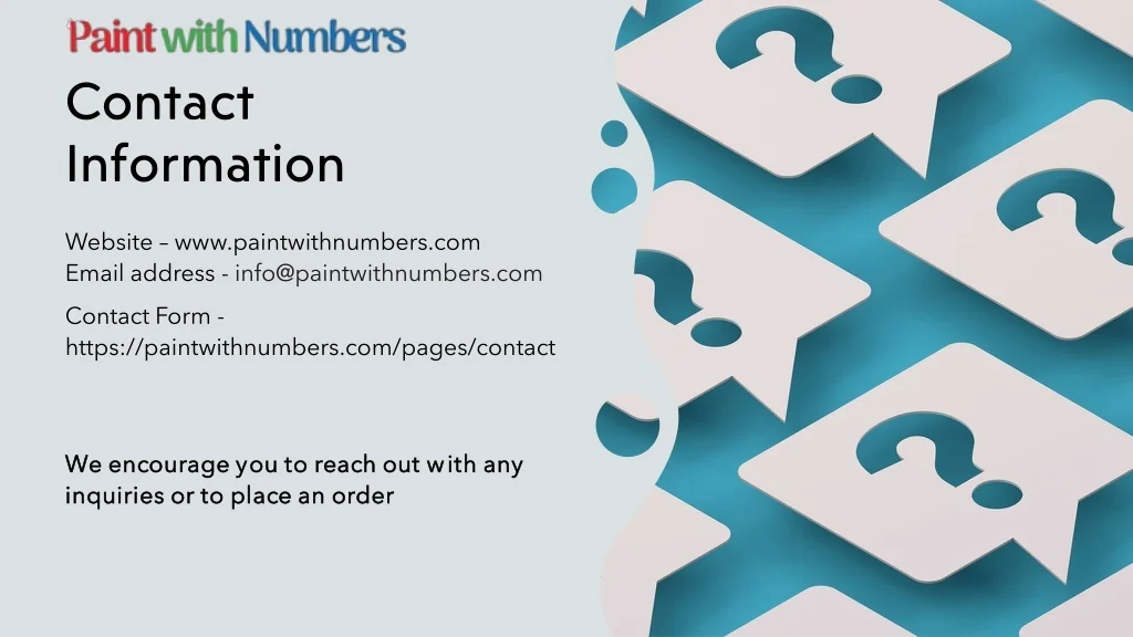 PPT - A Comprehensive Presentation on Paint with Numbers Kits ...