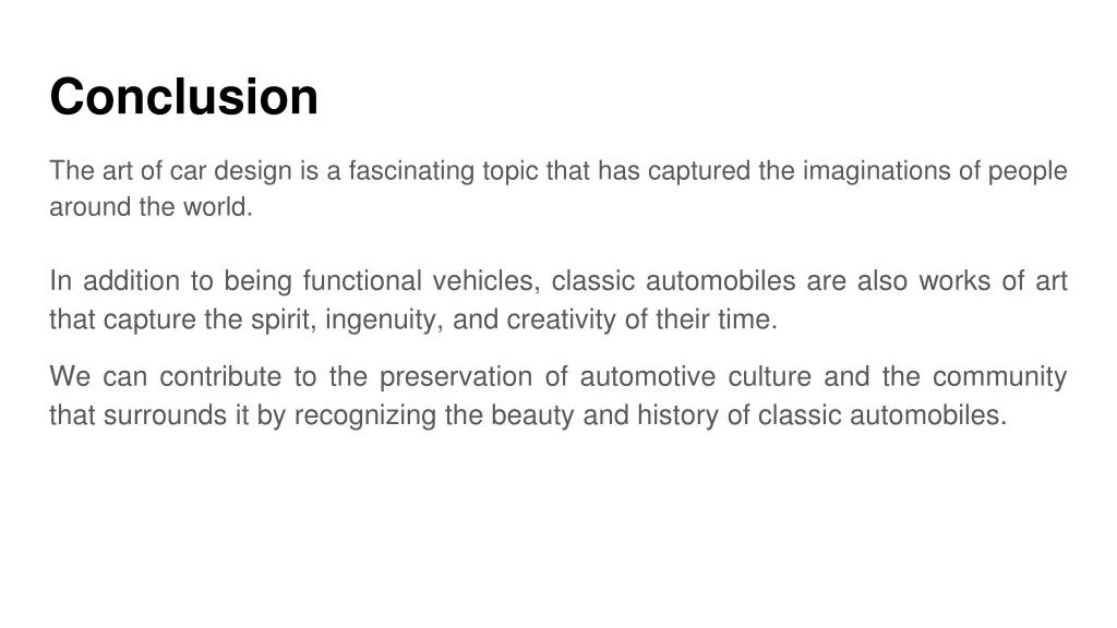 PPT - April Slides-Classic Car Designs_ A Timeless Beauty PowerPoint ...