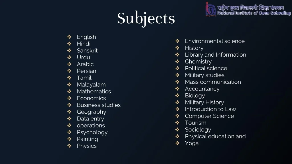 PPT - NIOS 12th Grade Examination in Abu Dhabi PowerPoint Presentation ...