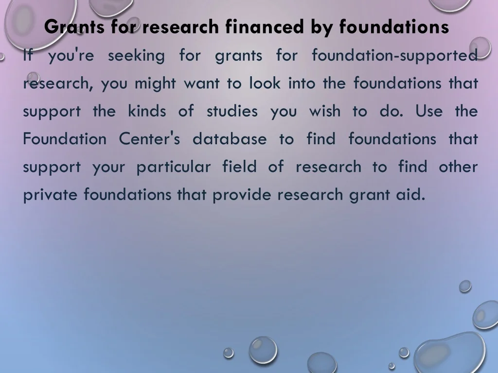 PPT - Several Federal Funding Sources Are Available For Medical ...
