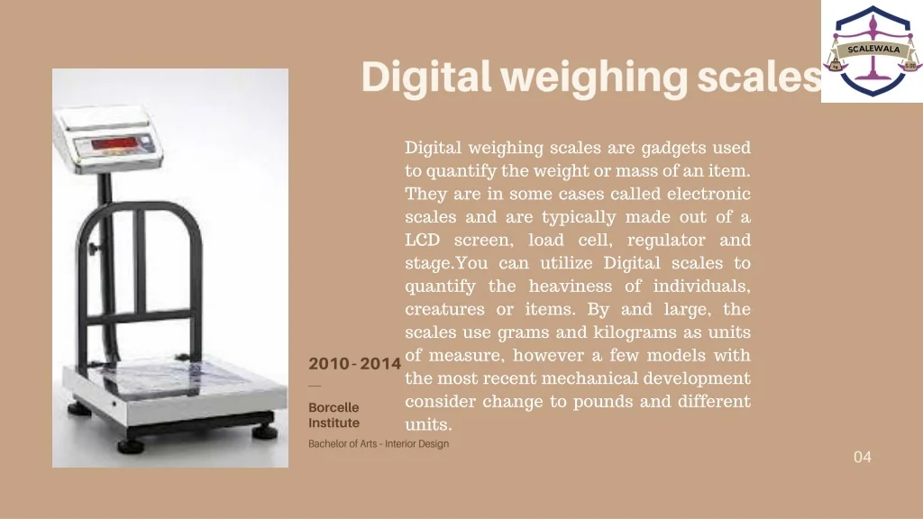 PPT - Buy Weighing Scales Products Online in India PowerPoint ...