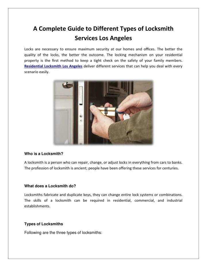 PPT - Easy Locksmith 24/7 - Car Key Making Los Angeles PowerPoint ...