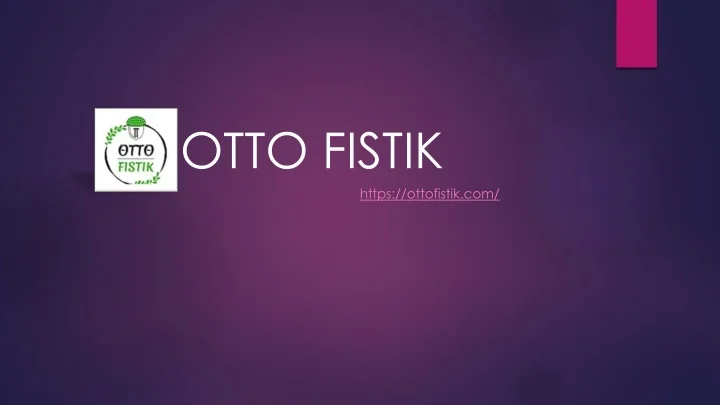 PPT - Otto Fistik PowerPoint Presentation, free download - ID:12185763