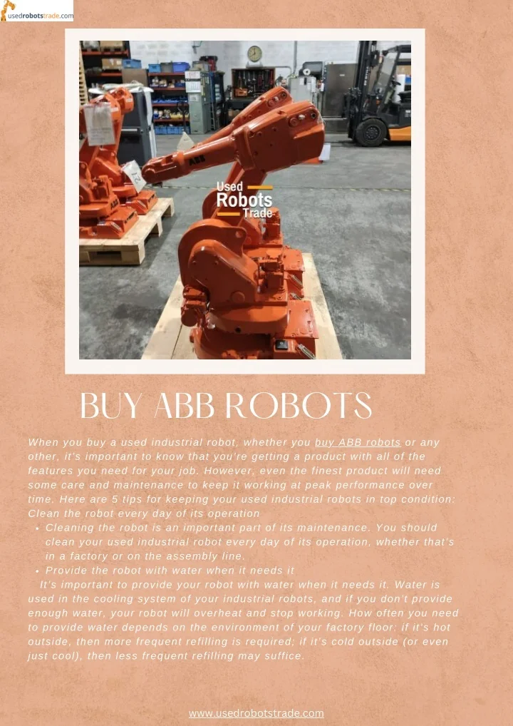 PPT - Buy ABB Robots PowerPoint Presentation, free download - ID:12186816