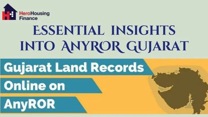 PPT - Understanding AnyROR Gujarat Your Essential Guide PowerPoint ...