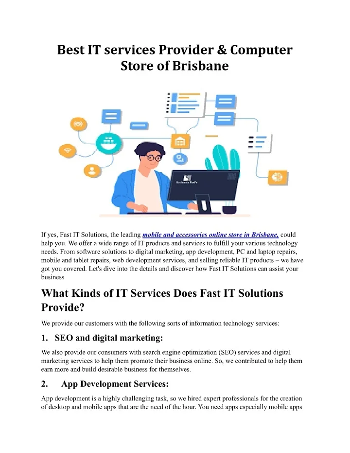 PPT - Best IT services Provider & Computer Store of Brisbane PowerPoint ...