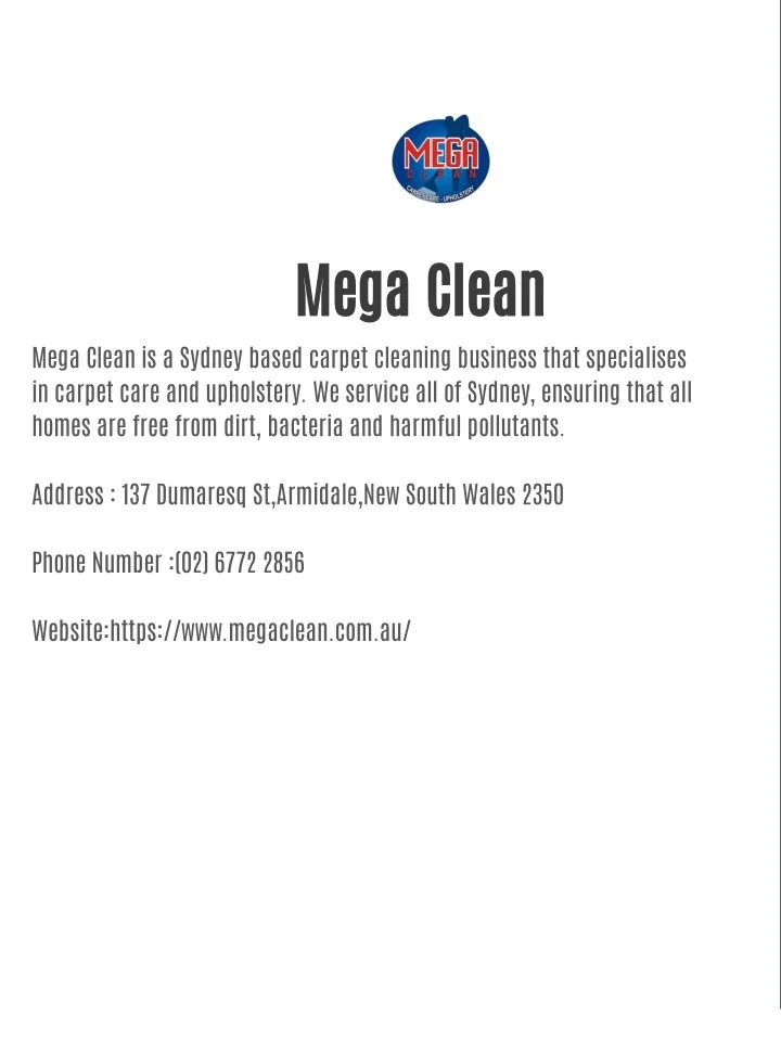 PPT - Mega Clean PowerPoint Presentation, free download - ID:12198882