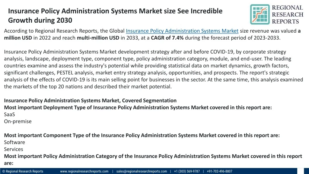PPT - Insurance Policy Administration Systems Market size See ...