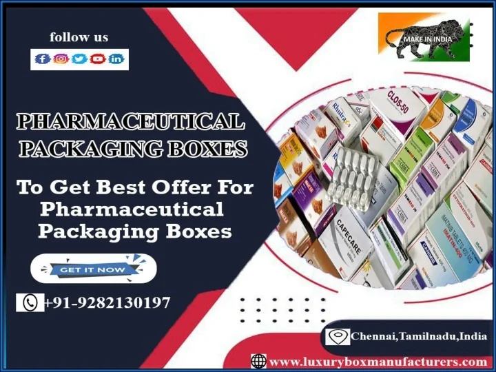 PPT - Pharmaceutical Packaging Boxes | Printed Pharmaceutical Packaging ...