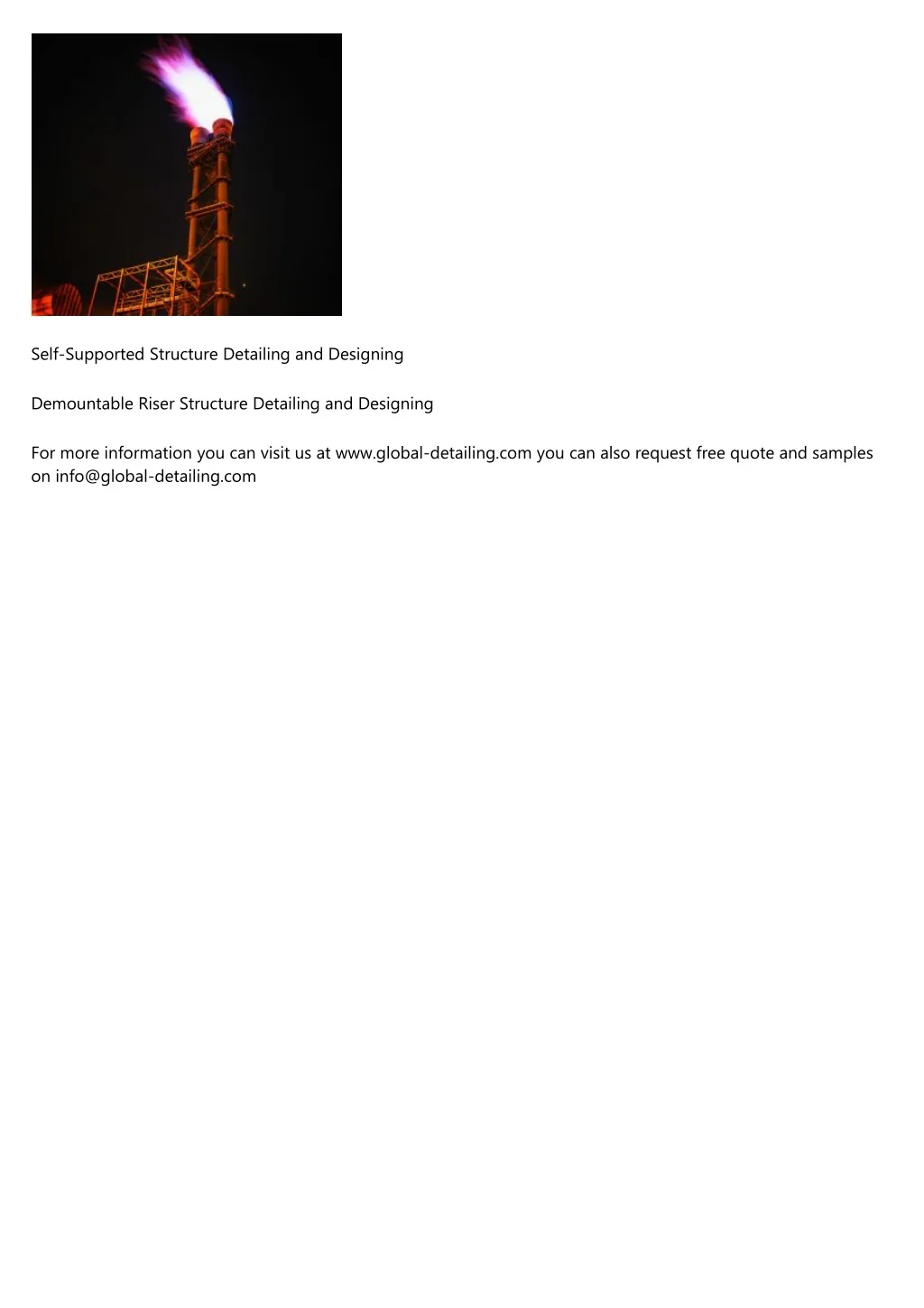 PPT - The Complete Guide to Structural Analysis and Design Drawing for Flare Stack PowerPoint ...