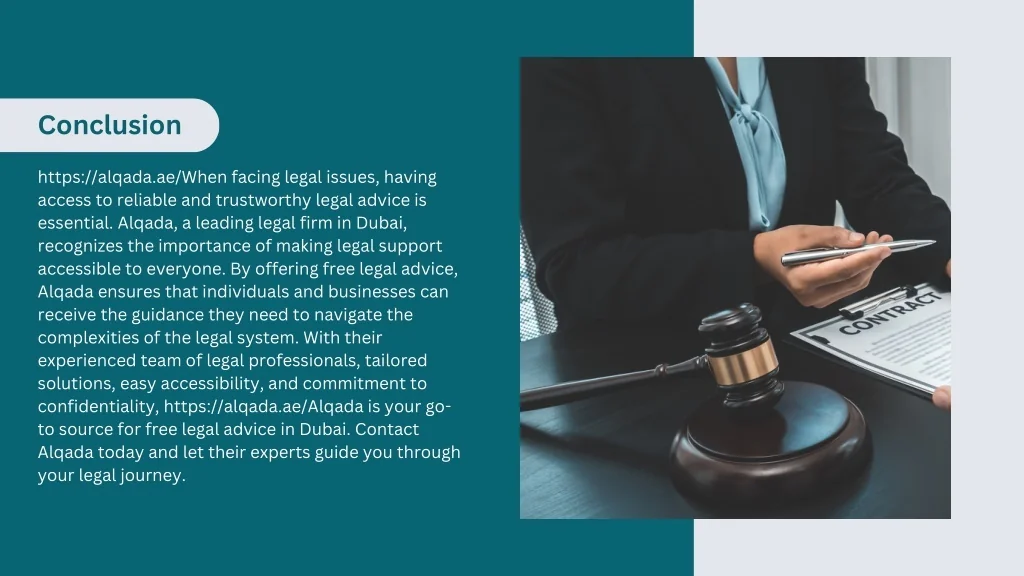 PPT - Free Legal Advice in Dubai PowerPoint Presentation, free download ...