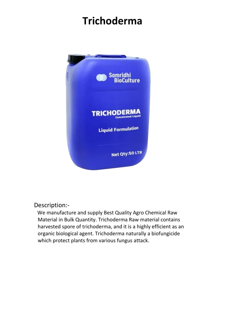 PPT - Trichoderma PowerPoint Presentation, free download - ID:12230480