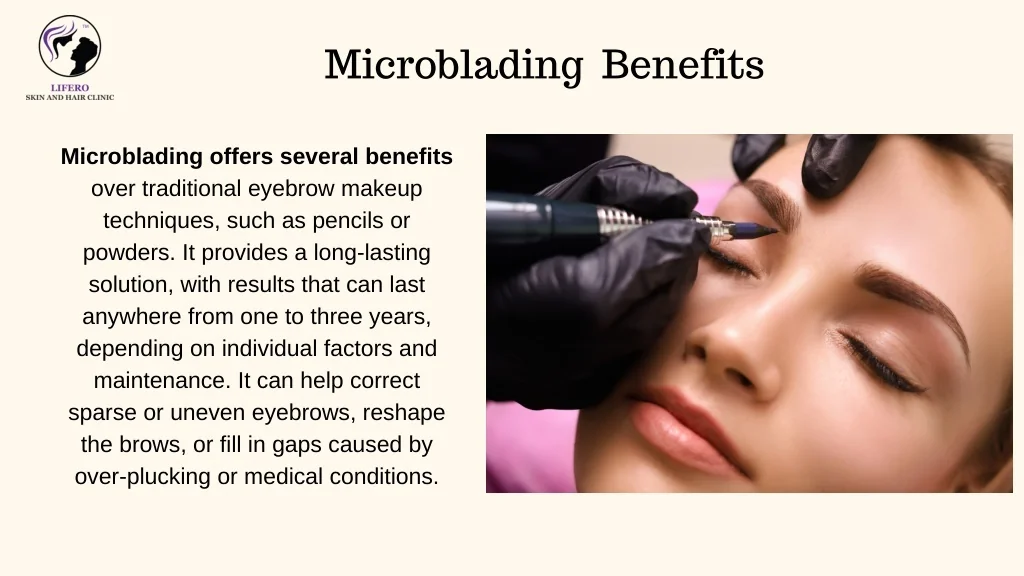 PPT - Microblading Treatment At Lifero Skin and Hair Clinic Baner ...