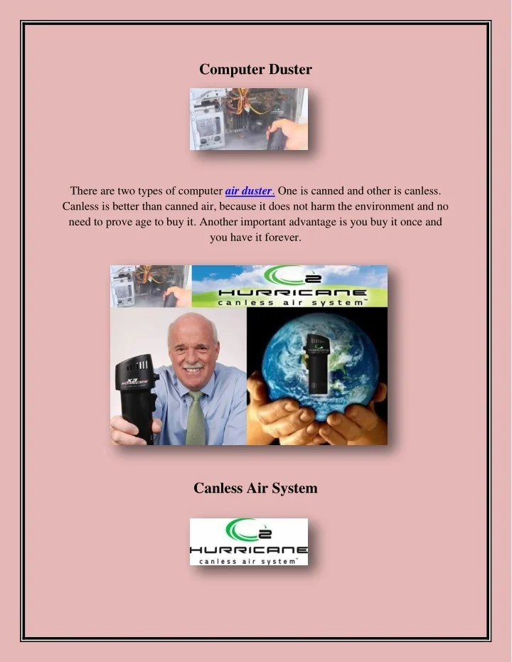 PPT - Computer Duster, canlessair PowerPoint Presentation, free download - ID:12232556