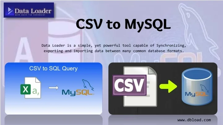 PPT - CSV to MySQL. PowerPoint Presentation, free download - ID:12236813