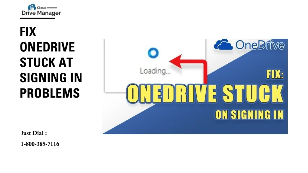 PPT - Fix OneDrive Stuck at Signing In Problems PowerPoint Presentation ...