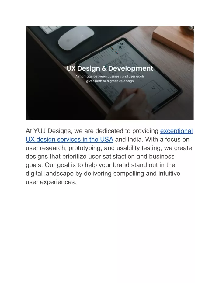 PPT - UX Design Services - YUJ Designs PowerPoint Presentation, free ... PPT - UX Design Services - YUJ Designs PowerPoint Presentation, free ...