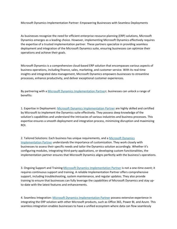 PPT - MSD implementation PowerPoint Presentation, free download - ID ...