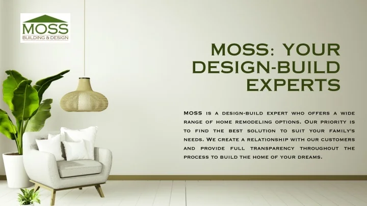 PPT - MOSS Your Design-Build Experts PowerPoint Presentation, free ...