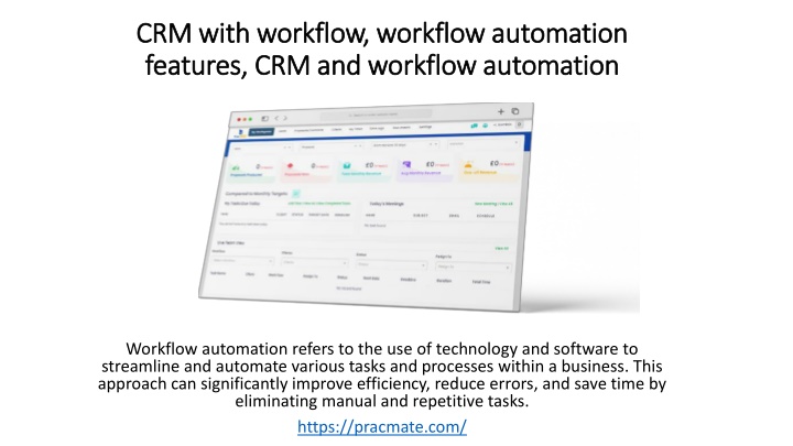 PPT - crm with workflow, workflow automation features, crm and workflow ... PPT - crm with workflow, workflow automation features, crm and workflow ...